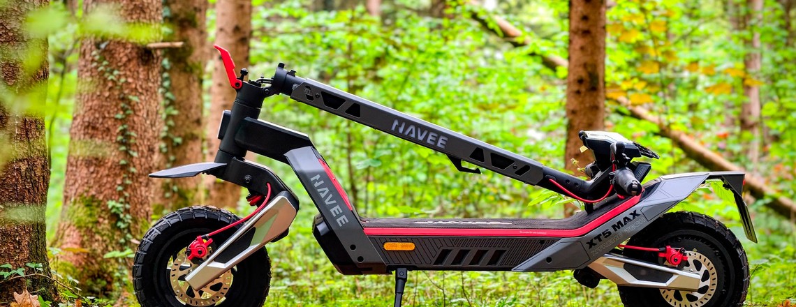 Navee XT5 Max Test: Brachialer E-Scooter mit 2200 Watt ist Outdoor ...