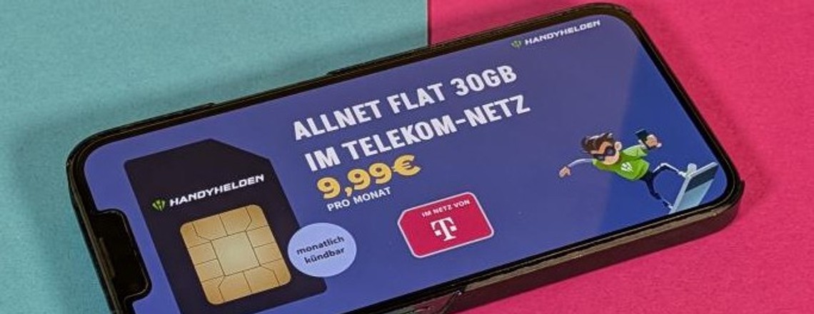 Weiterhin erhältlich: 30 GB Telekom Allnet Flat für 9,99 Euro pro Monat ...
