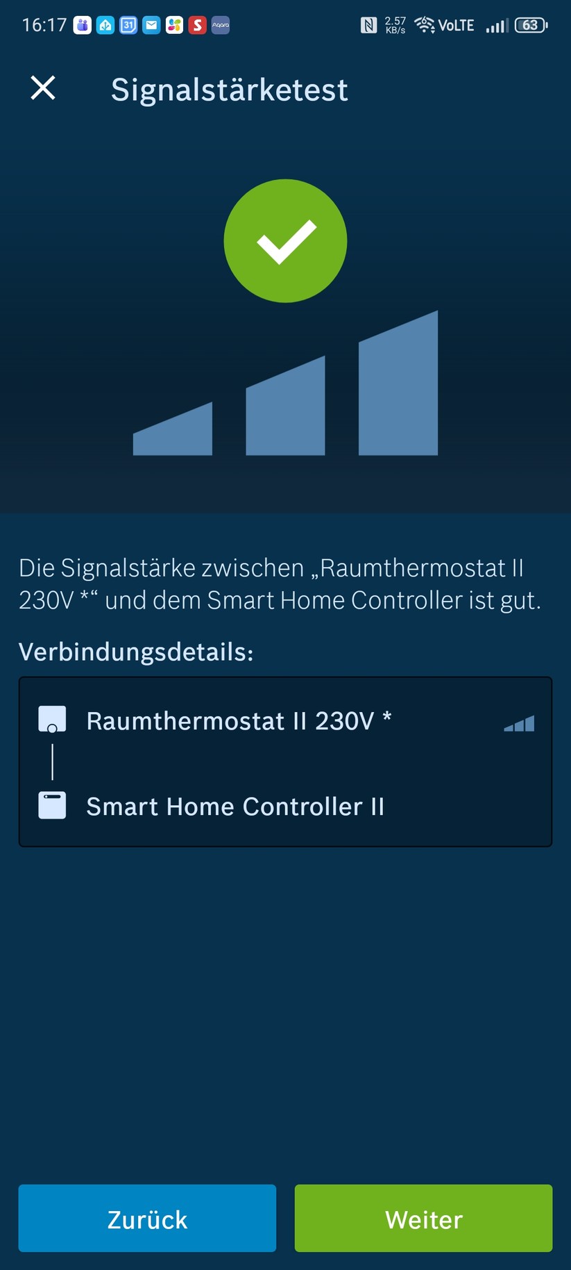 Bosch Raumthermostat II 230V mit Zigbee im Test: Fußbodenheizung smart ...